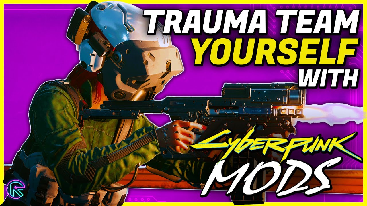TRAUMA TEAM Set & NETWATCH Cyberware in Cyberpunk 2077 with MODS ...