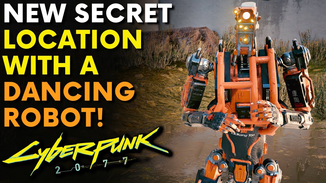 Cyberpunk 2077 - New Secret Location with a Dancing Robot! | Patch 1.5 ...