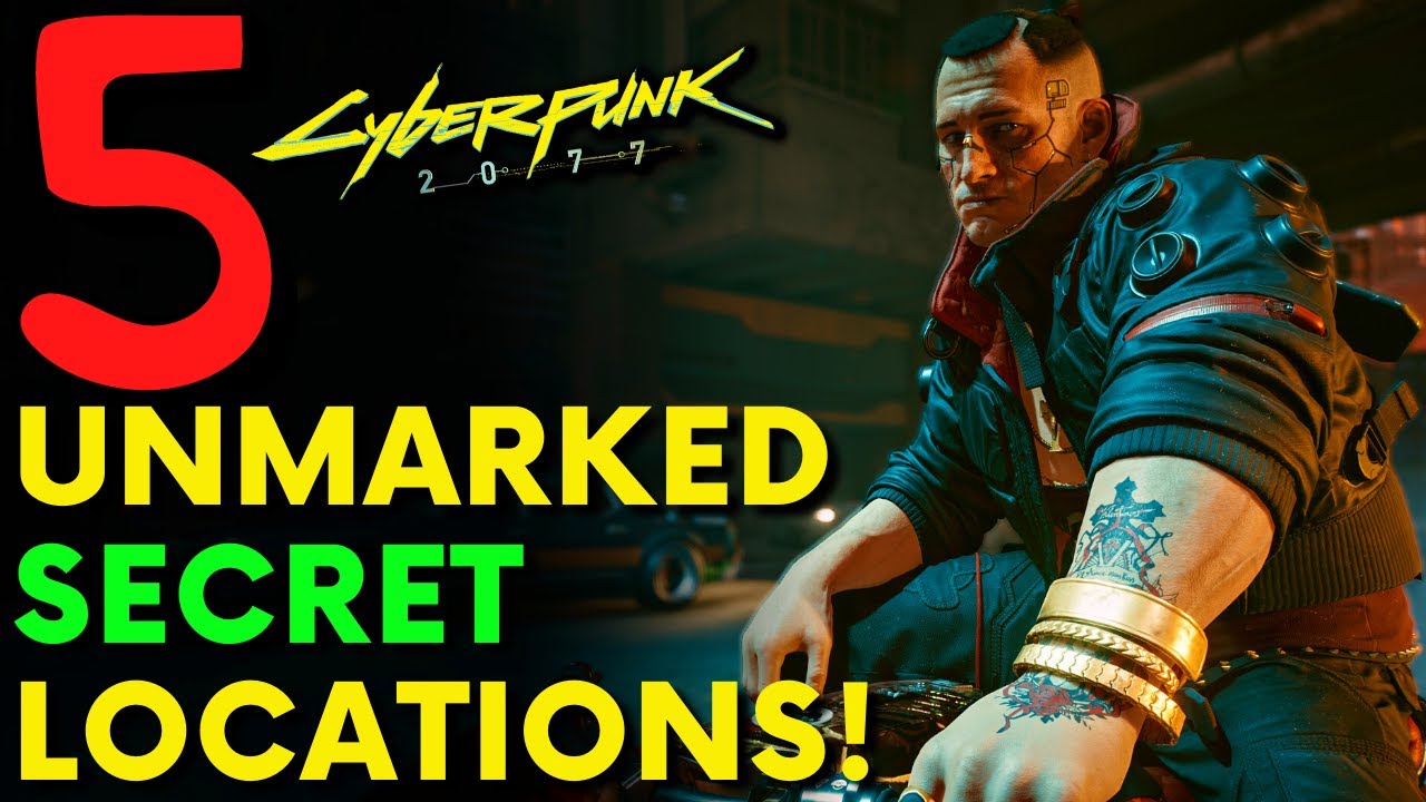 Cyberpunk 2077 - 5 Secret Locations! | Hidden Gems (Locations & guide ...