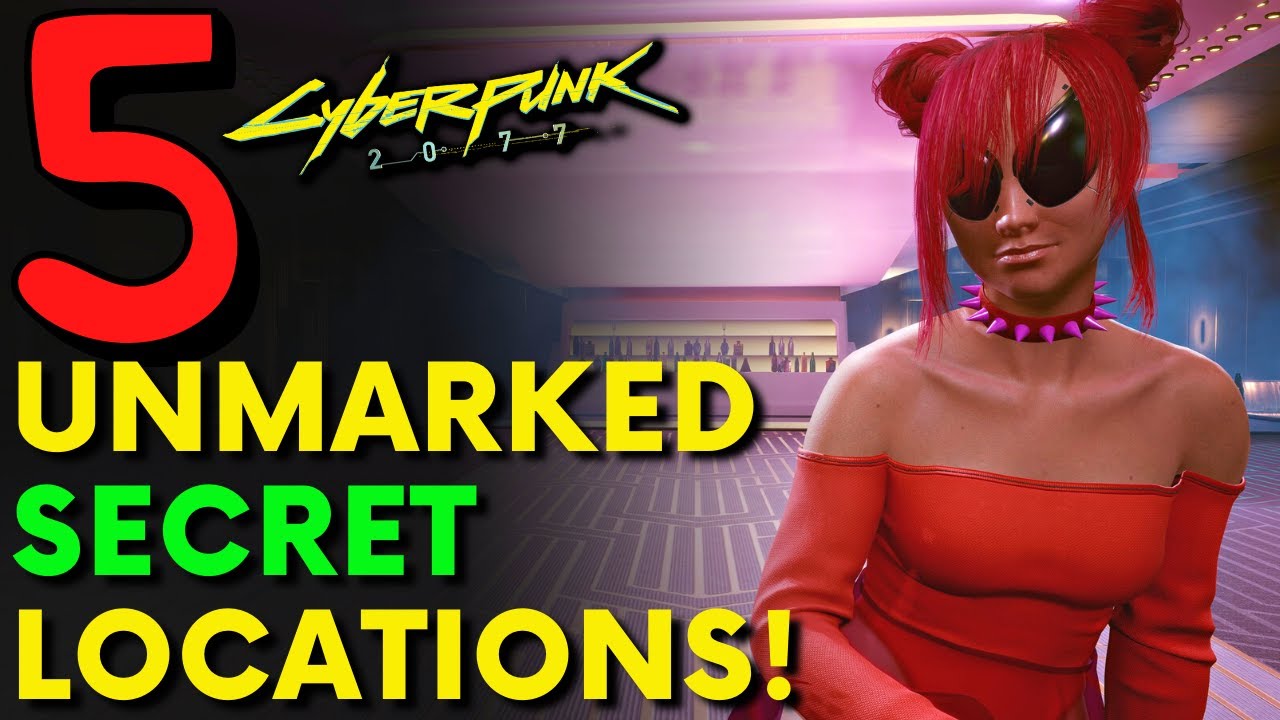 Cyberpunk 2077 - 5 Secret Locations! | Hidden Gems (Locations & Guide ...
