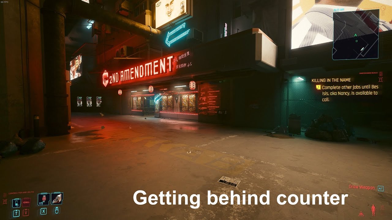 Cyberpunk 2077 - Behind the 2nd Amendment Counter - Cyberpunk 2077 videos