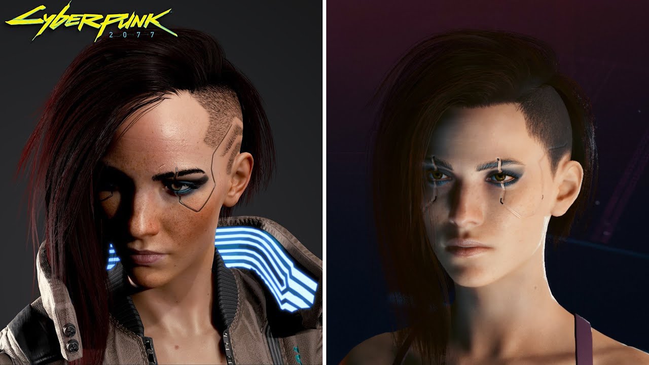 Cyberpunk 2077 - Character Creation - Patch 1.5 Original Female V (48 Minute Gameplay Reveal V ...