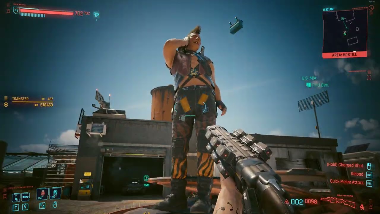 Cyberpunk 2077 - Dead NPC Still Standing - Cyberpunk 2077 videos