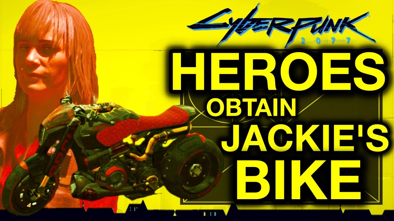Cyberpunk 2077 - Heroes - Obtain Jackie’s Arch (MotorBike) Side Job ...