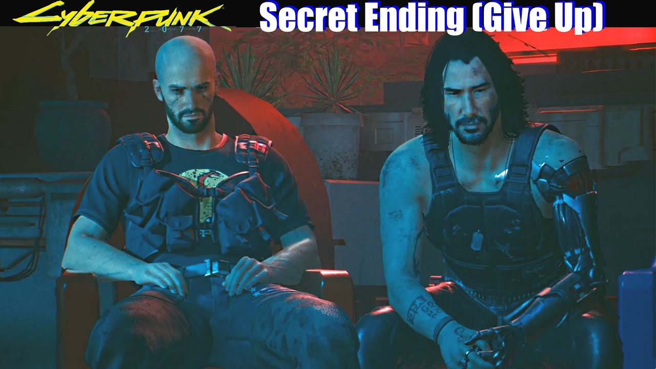 Cyberpunk 2077 - Secret Ending (Johnny and V Giving Up) - Cyberpunk ...