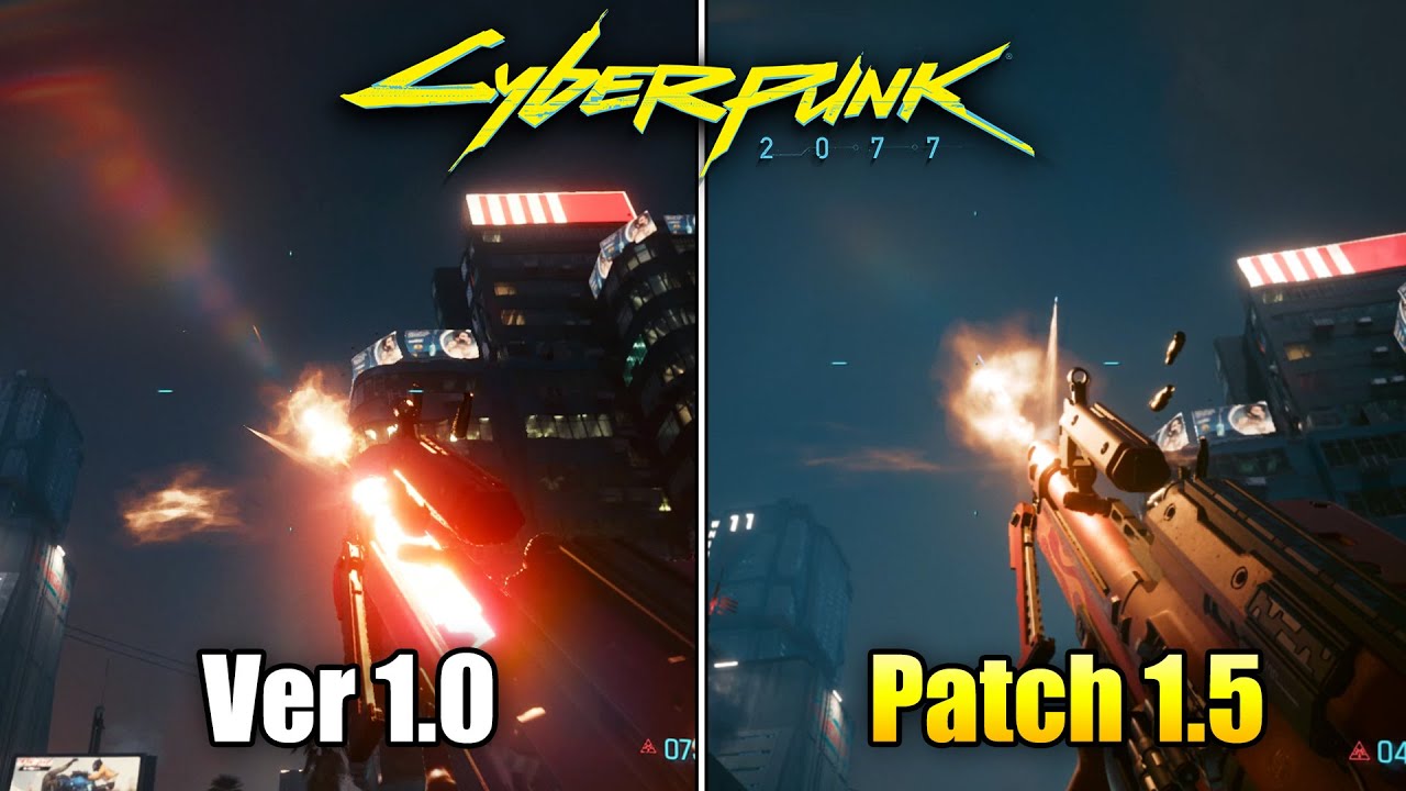Light Machine Gun Overheat in 1.0 vs. 1.5 | Cyberpunk 2077 - Cyberpunk ...