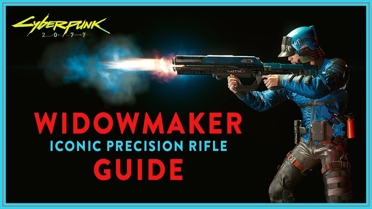 TOP TIER Tech Weapon | WIDOWMAKER Precision Rifle Guide | Cyberpunk ...