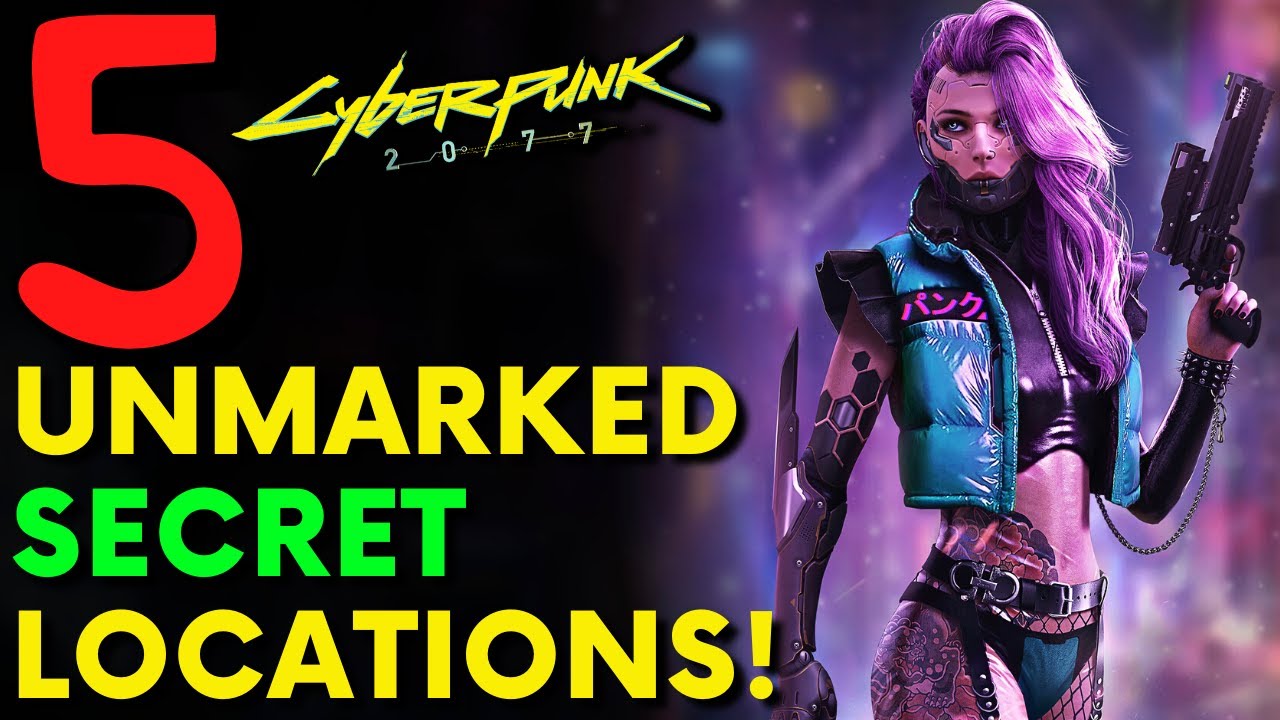 Cyberpunk 2077 - 5 Secret Locations! | Hidden Gems (Locations & Guide ...