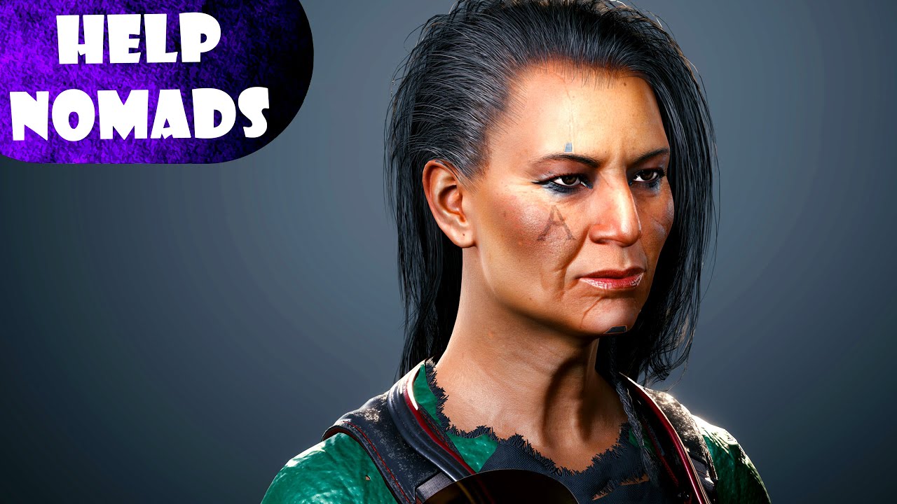 CYBERPUNK 2077 PS5 UPGRADED 1.5 - NOMAD CAMP - Cyberpunk 2077 videos