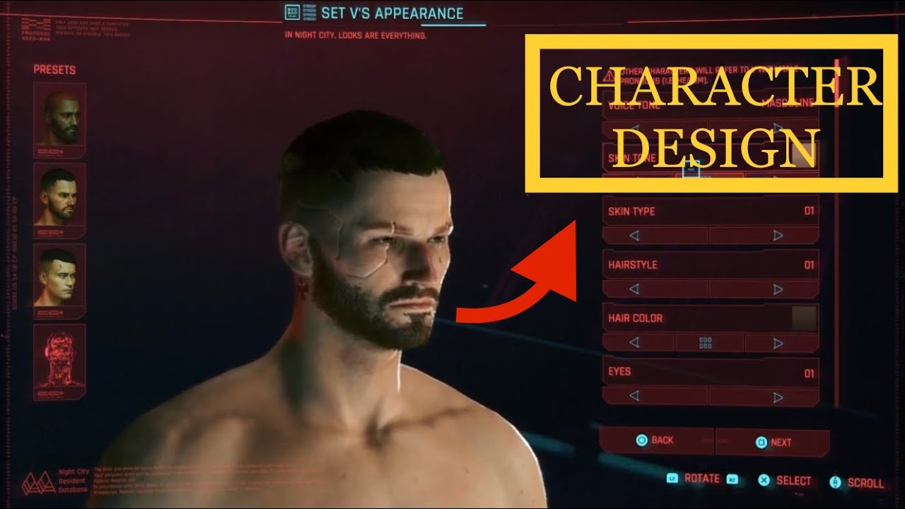 Cyberpunk 2077 Character Design - Cyberpunk 2077 videos
