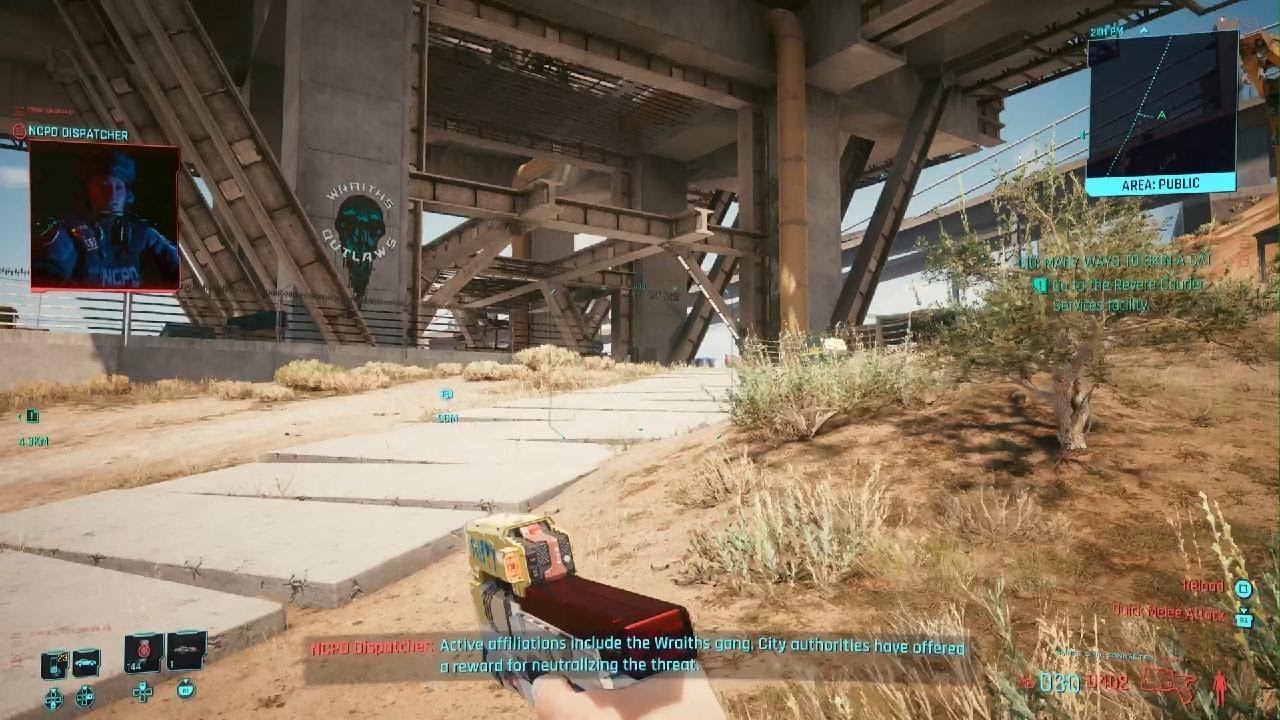 Cyberpunk 2077 PS5 random NCPD scanner hustle - Cyberpunk 2077 videos