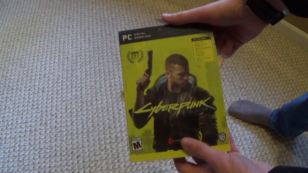 Unboxing the Cyberpunk 2077 PC Physically Digital Edition - Cyberpunk ...