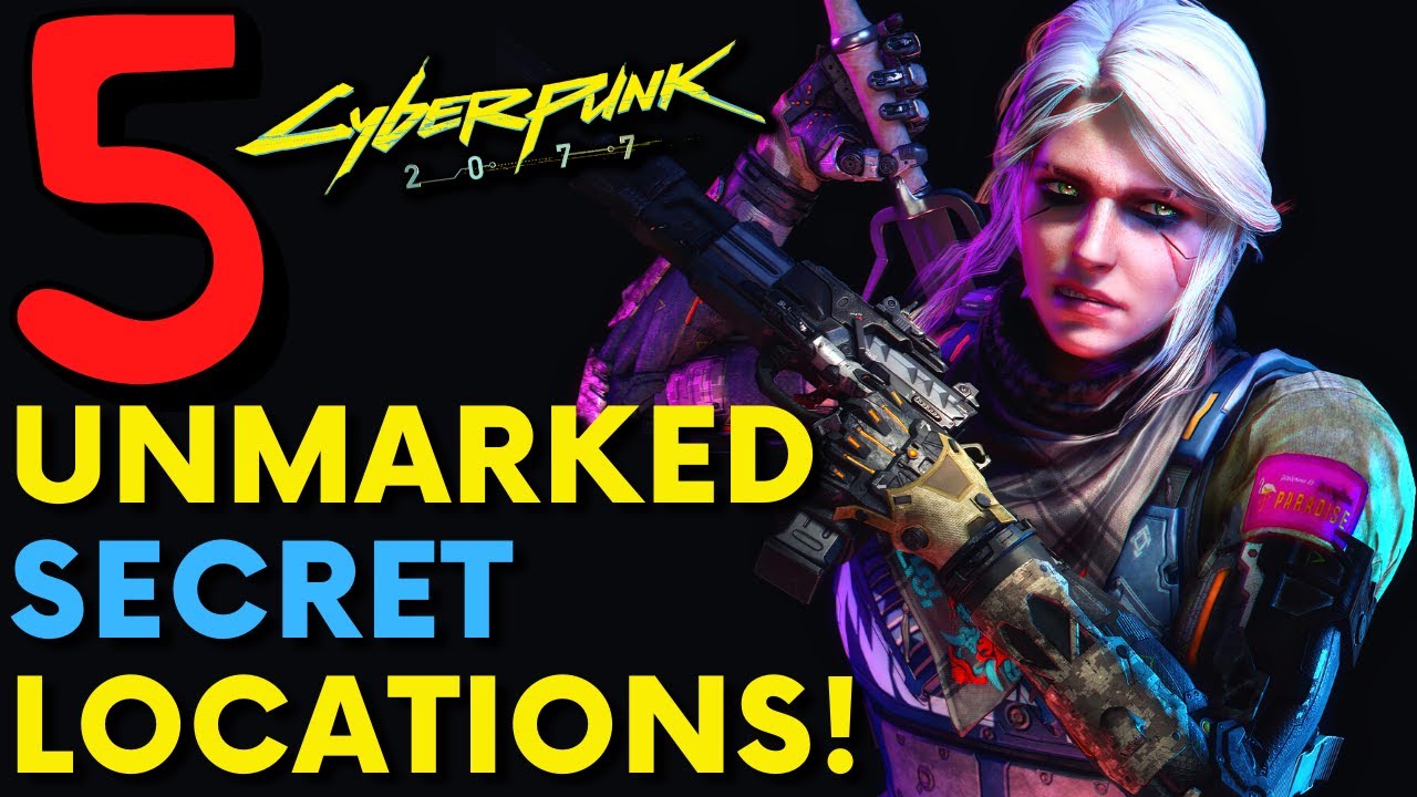 Cyberpunk 2077 - 5 Secret Locations! | Hidden Gems (Locations & Guide ...