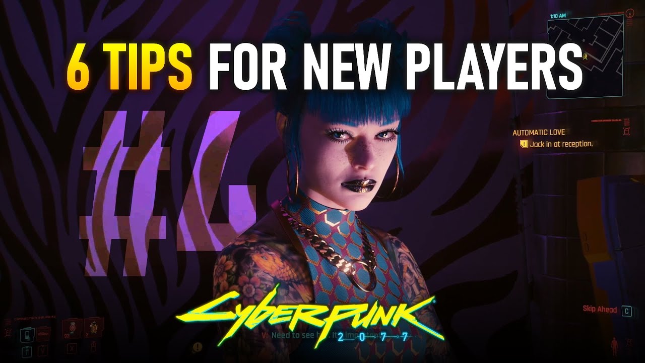 Cyberpunk 2077: 6 Tips For New Players | #4 - Cyberpunk 2077 videos
