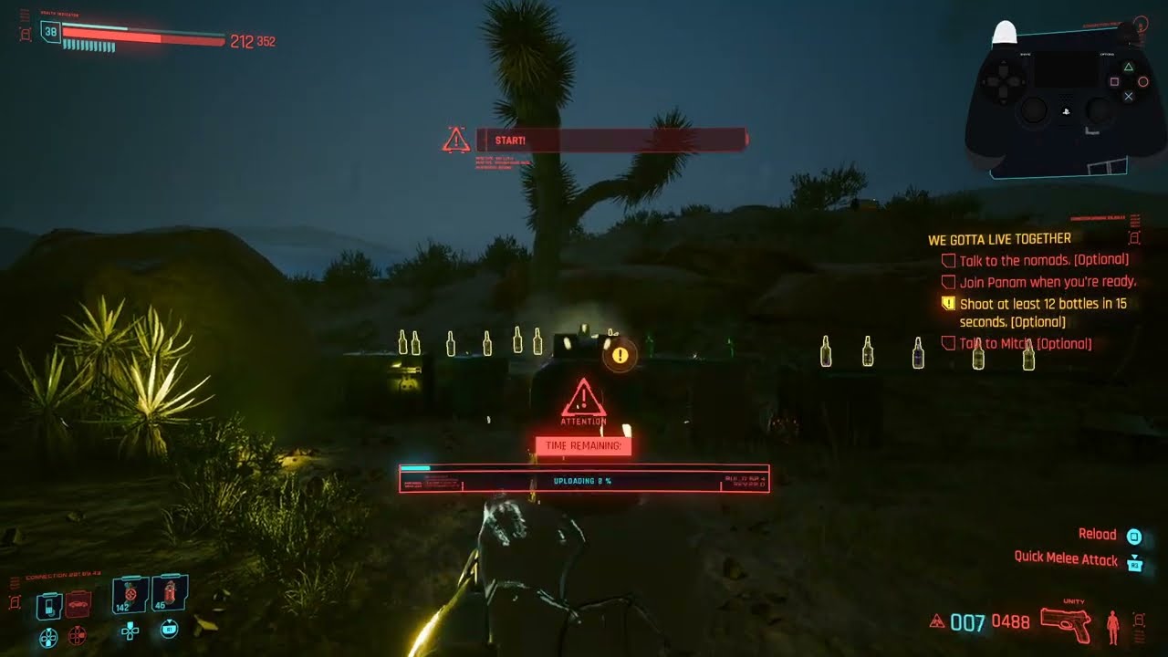 Cyberpunk 2077 || Cassidy's Challenge - All Bottles ( PS4 controller ...