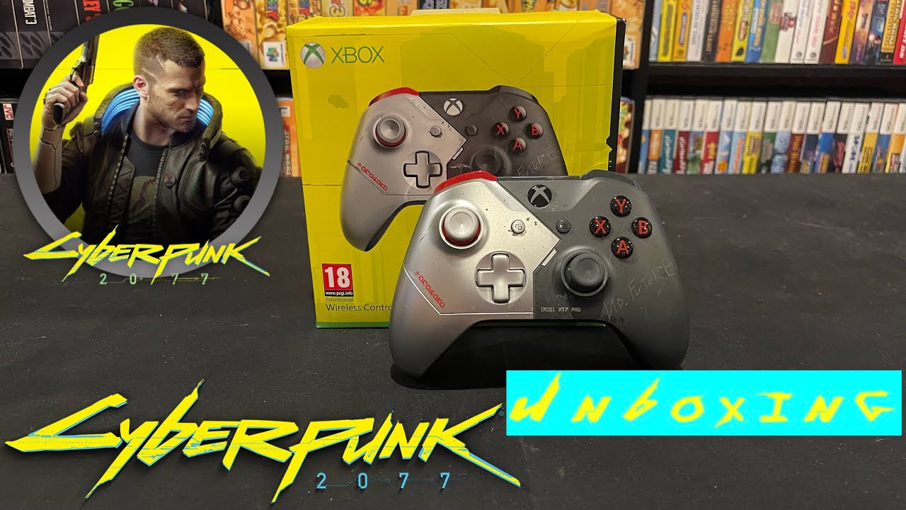 Cyberpunk 2077 Controller UNBOXING!! - Cyberpunk 2077 videos
