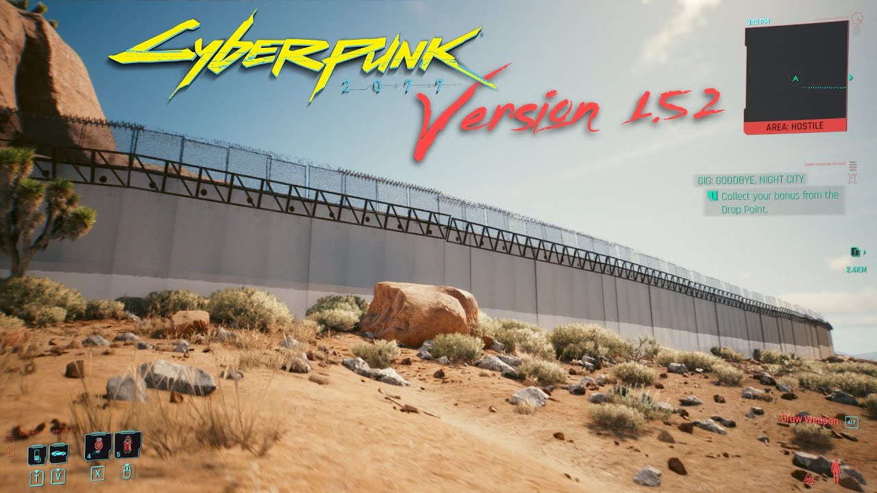 Cyberpunk 2077 How to cross the border (New easy method) - Cyberpunk ...
