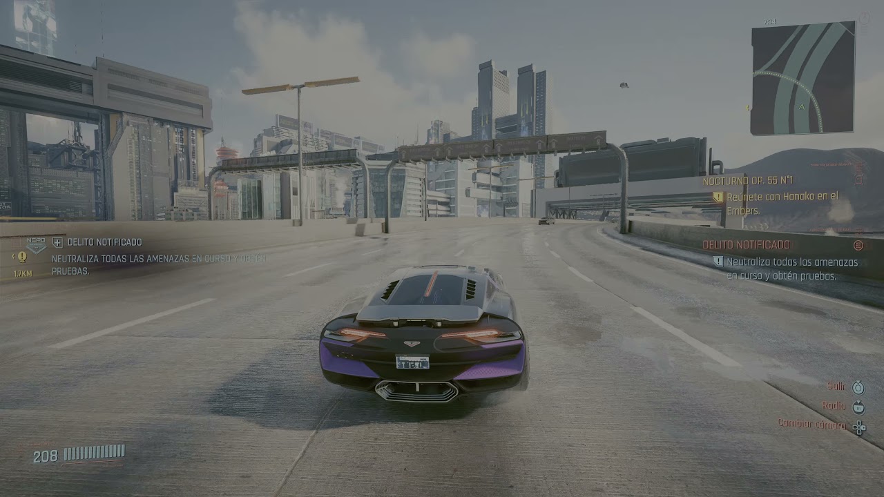 Driving in Cyberpunk 2077 PS5 update - Cyberpunk 2077 videos