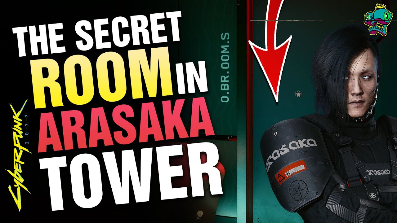 There is a secret ROOM in ARASAKA Tower in CYBERPUNK 2077! - Cyberpunk 2077 videos