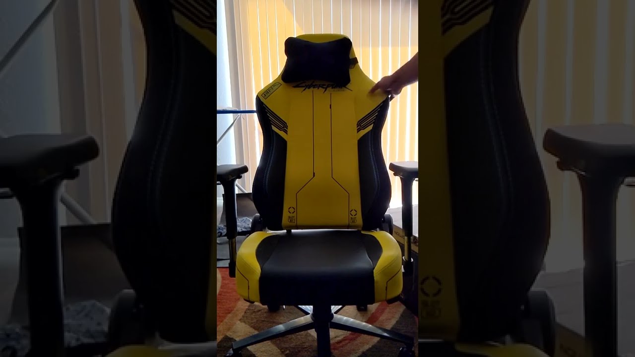 Assembling a Secret Lab Cyberpunk 2077 Titan Gaming Chair #shorts # ...