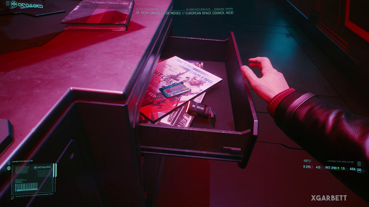 Cyberpunk 2077 - Ciri The Witcher Easter Egg - Cyberpunk 2077 videos