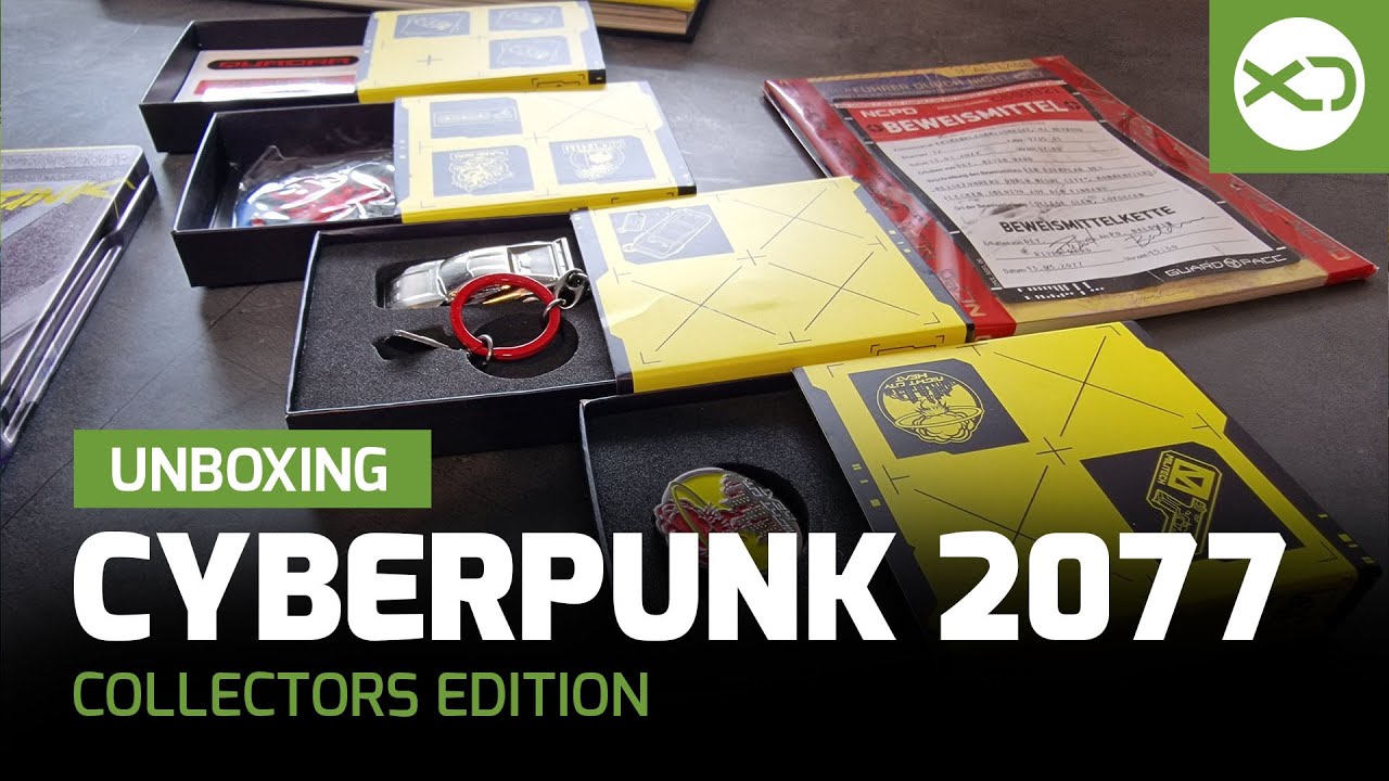 Unboxing | Cyberpunk 2077 Collectors Edition - Cyberpunk 2077 videos