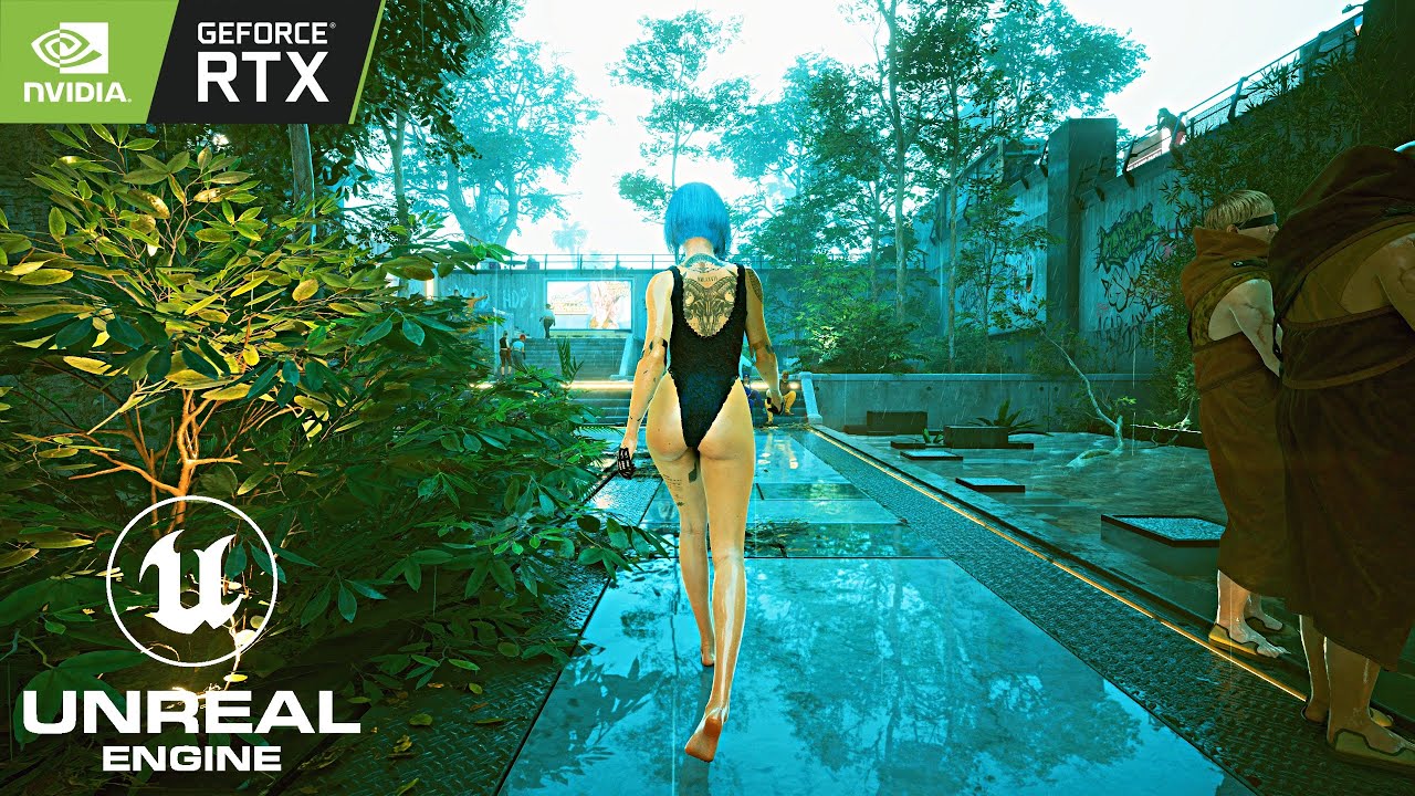 Cyberpunk 2077 "Unreal Engine 5" PSYCHO Ray Tracing 4k Level Graphics! RTX 3090 Ti i9-12900KS ...