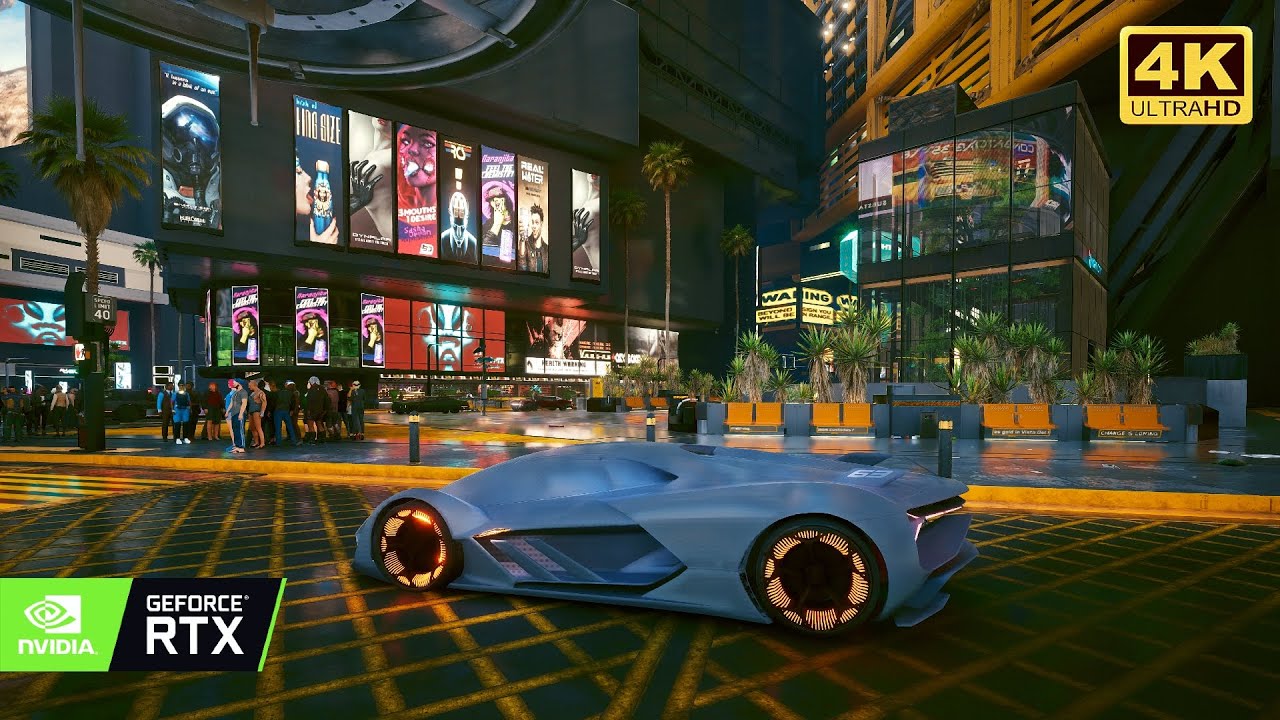 [4K] Cyberpunk 2077 RTX 3090 - RAY TRACING SSRTGI RESHADE | RTX ON DLSS ...