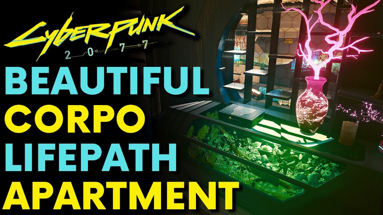 Cyberpunk 2077 - I Changed V's Apartment With Corpo Lifepath Apartment ...