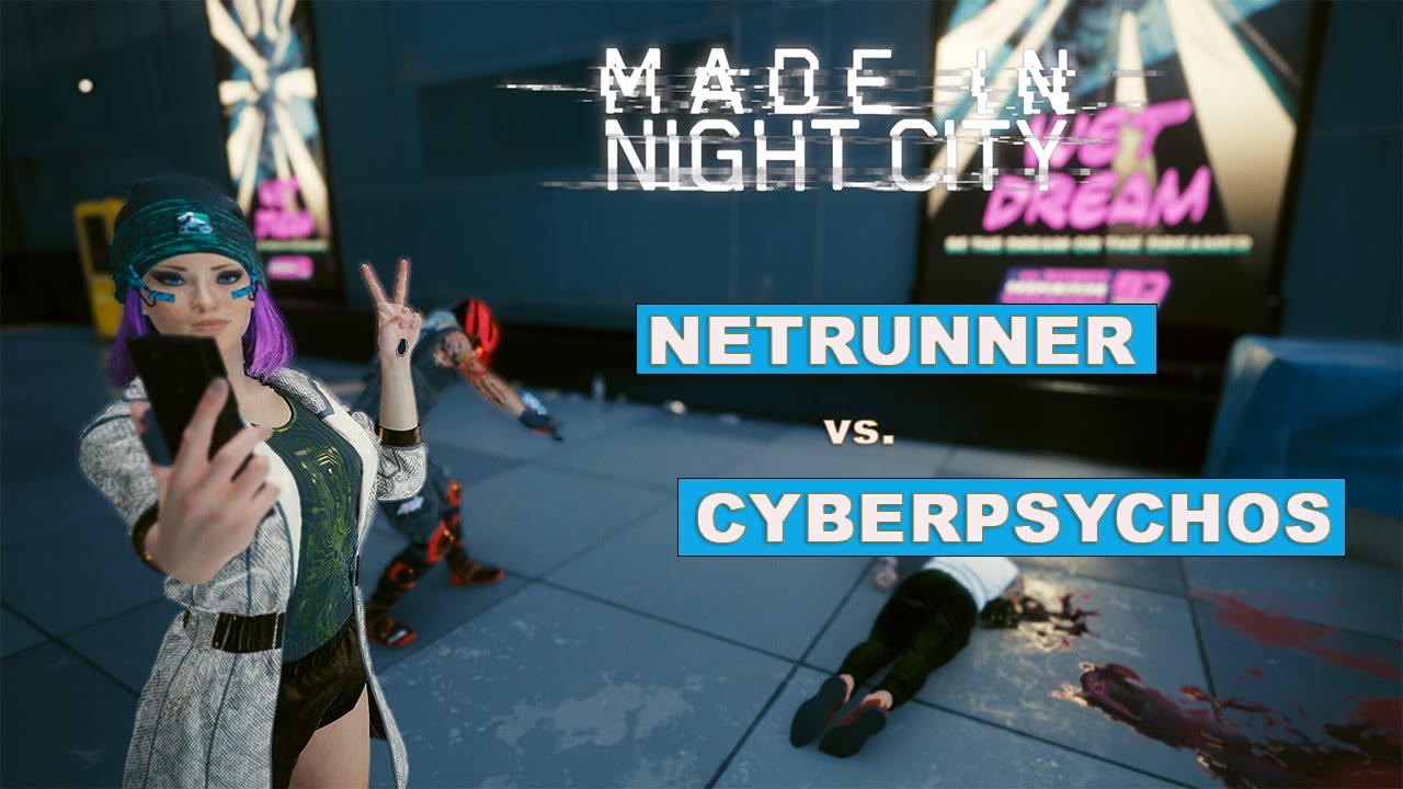Cyberpunk 2077: Netrunner vs. Cyberpsychos | No Weapons, No Damage - Cyberpunk 2077 videos