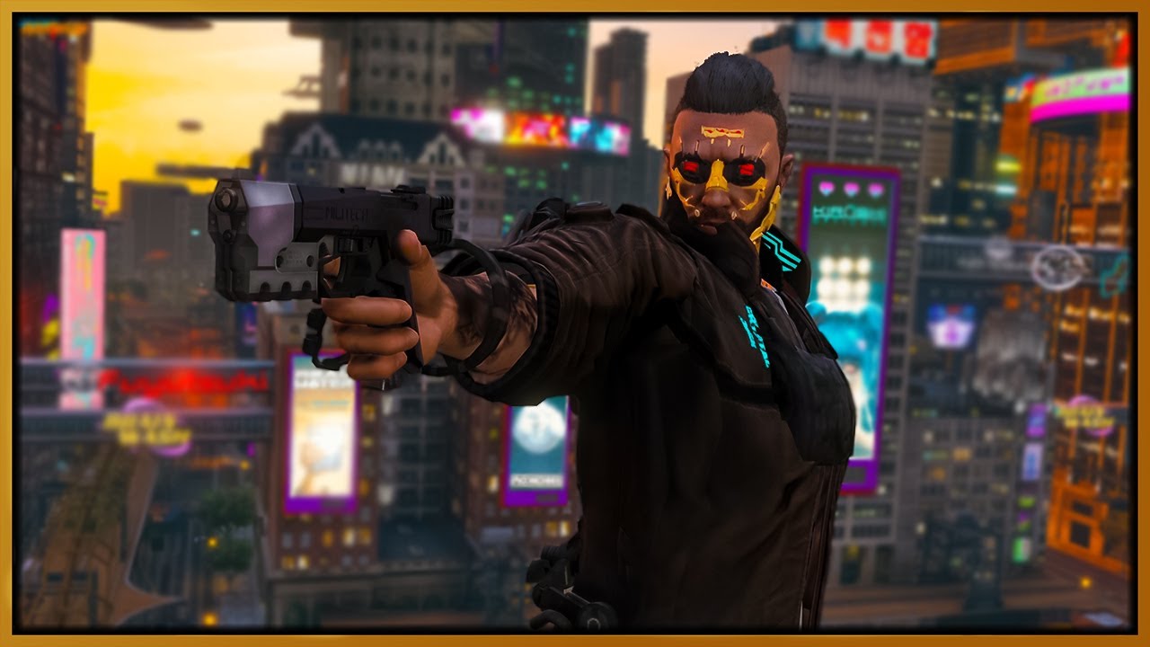 I Time Travelled to Cyberpunk 2077 in GTA 5 RP - Cyberpunk 2077 videos