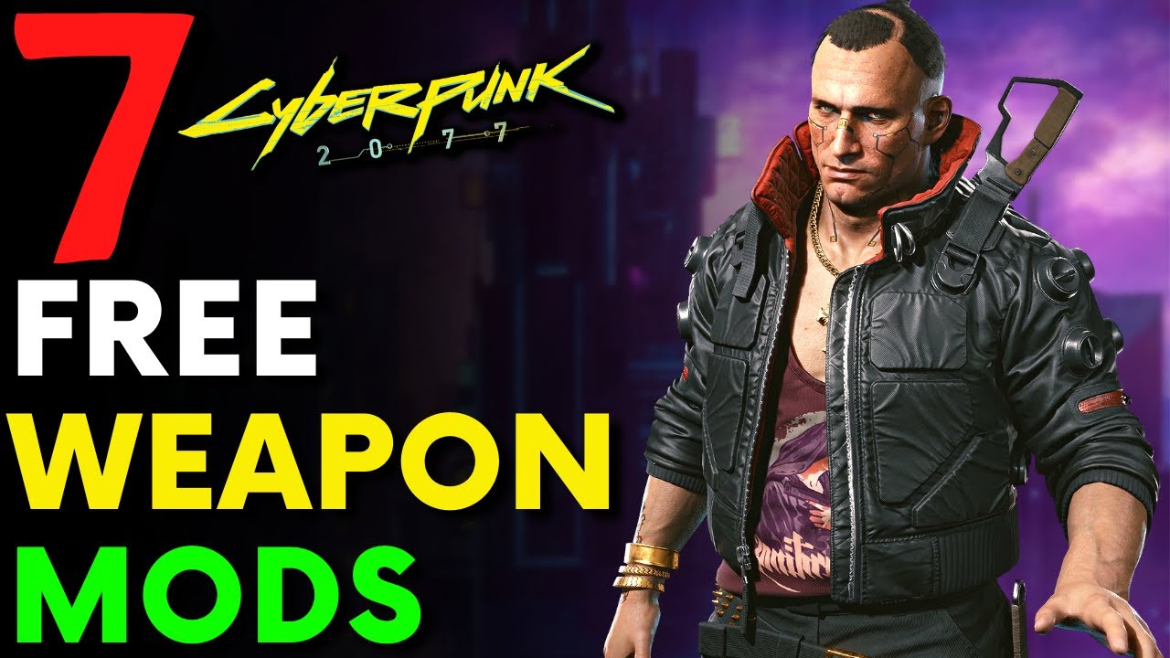 Cyberpunk 2077 - 7 FREE WEAPON MODS! | Patch 1.6 (Locations & Guide ...