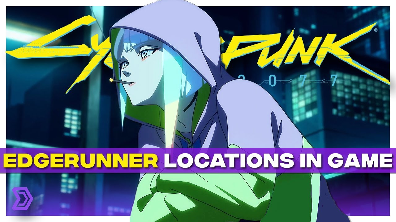 Cyberpunk 2077 - BEST Edgerunners Locations IN GAME | Nostelgia Hit Moments - Cyberpunk 2077 videos