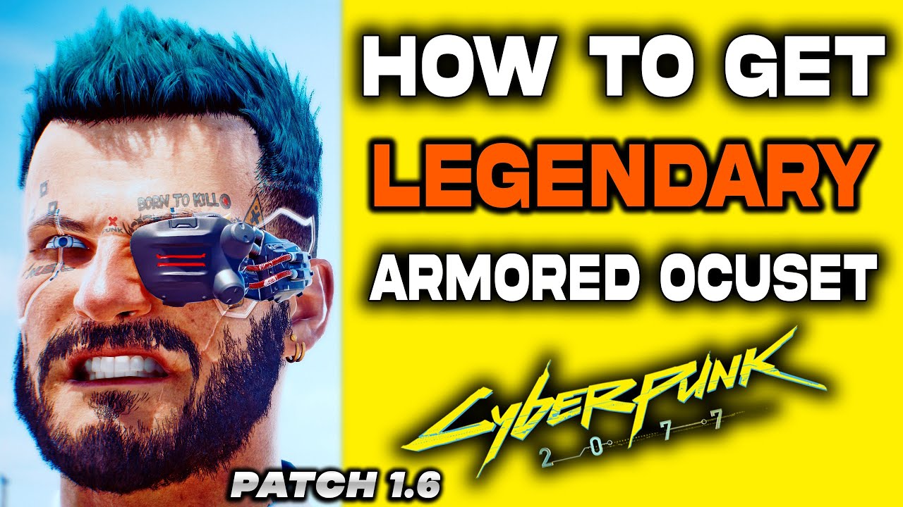 Cyberpunk 2077 Legendary Ocuset - Armor | Early | Armored Media Ocuset ...