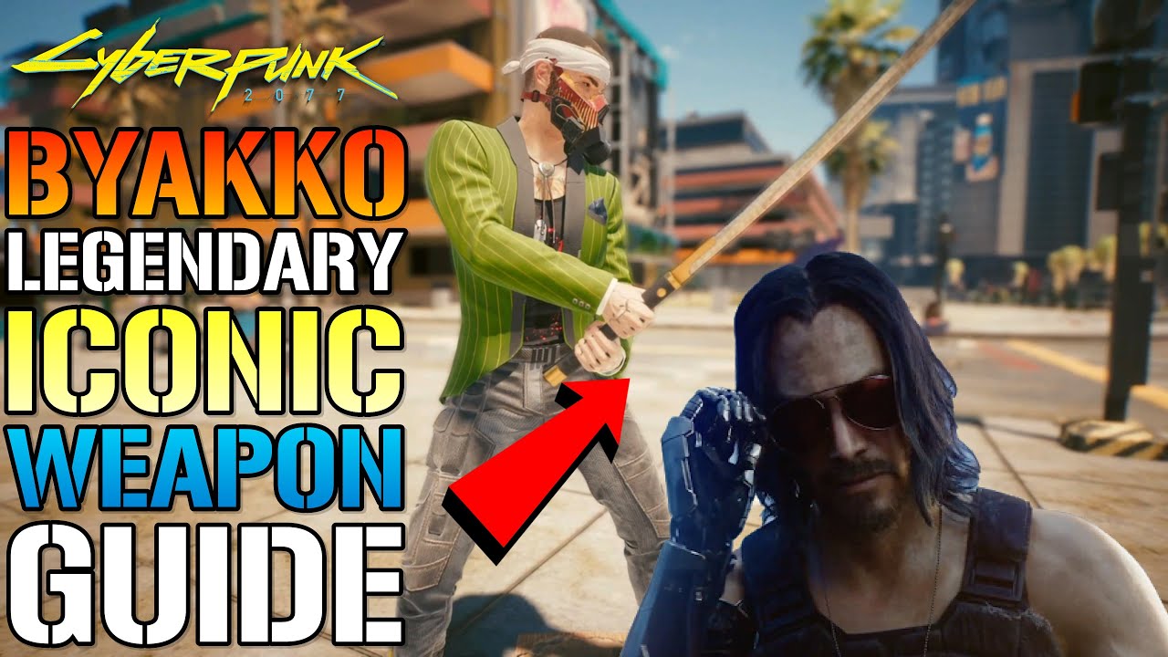 Cyberpunk 2077: NEW Legendary! "Byakko" Legendary Iconic Katanta! How ...