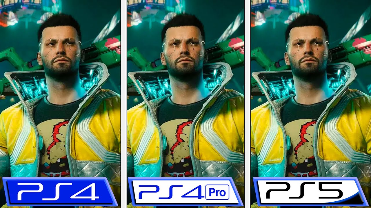 Cyberpunk 2077 | PS4 - PS4 Pro - PS5 | 1.6 Patch Comparison & Framerate ...