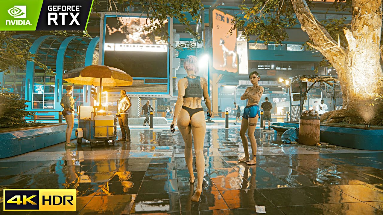 Cyberpunk 2077 PSYCHO Ray Tracing UNREAL ENGINE 5 Lighting Mod! RTX 3090 Ti MAX Settings PC ...