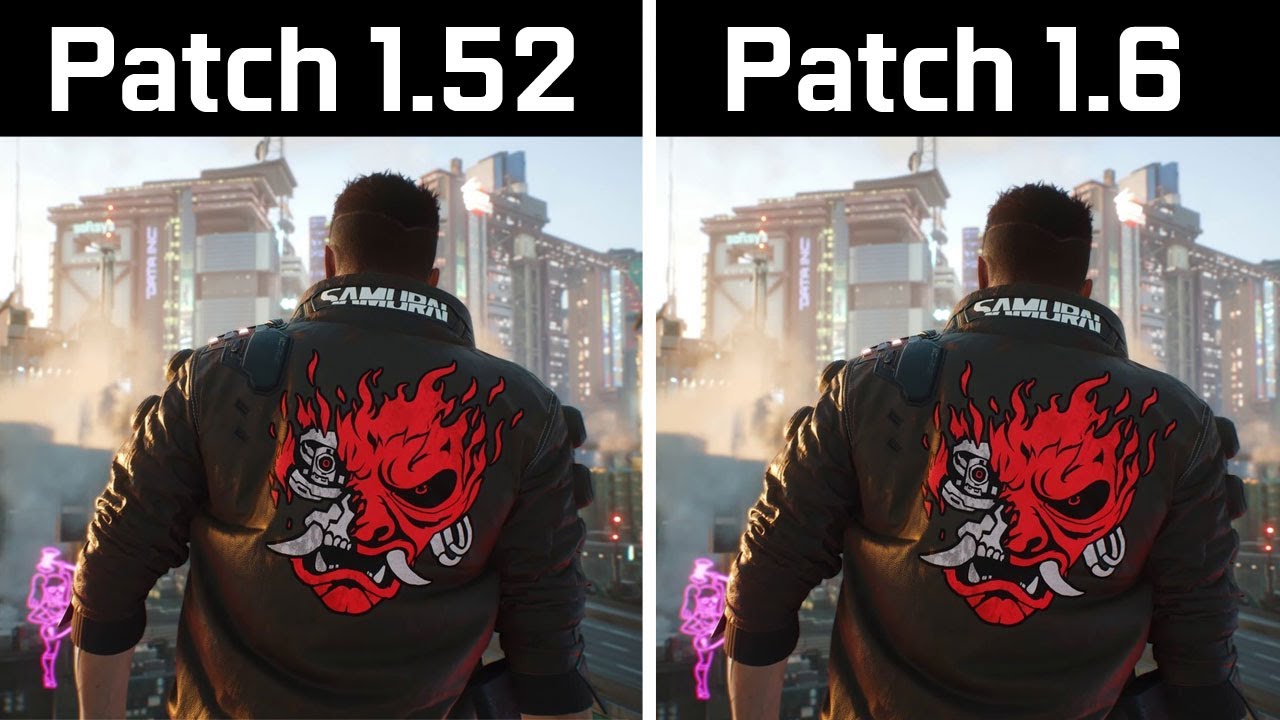 Cyberpunk 2077 Patch 1.52 vs Patch 1.6 - Benchmark Comparison ...