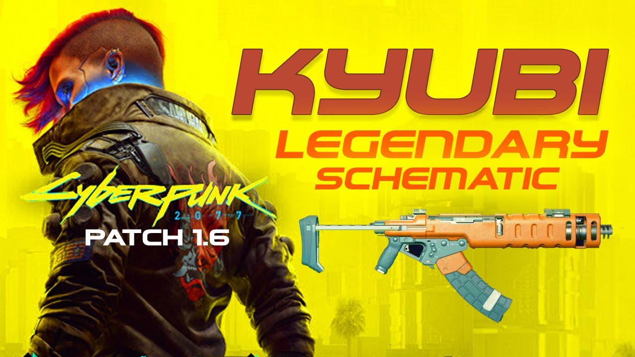Cyberpunk 2077 Patch 1.6 Kyubi Legendary Schematic Location - Cyberpunk ...
