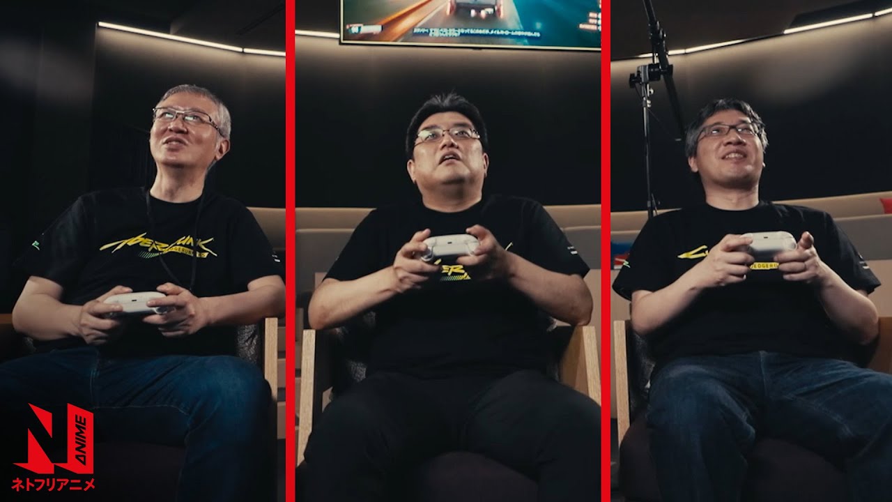 Studio TRIGGER Plays Cyberpunk 2077 | Cyberpunk: Edgerunners | Netflix ...