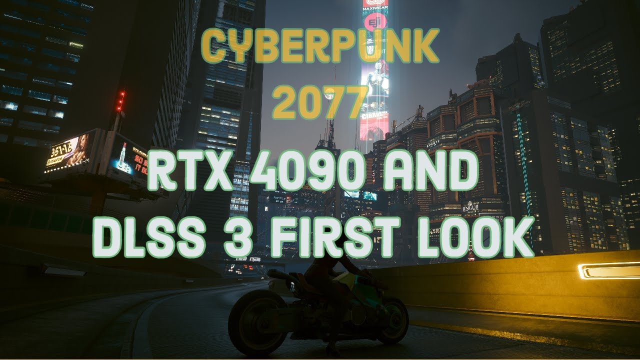 Cyberpunk 2077 4K 120+ FPS with Ray Tracing using RTX 4090 and DLSS 3 ...