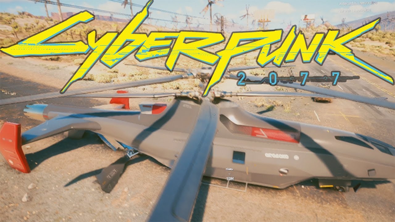 Cyberpunk 2077 - CyberScript Mod: Flyable Valgus Helicopter - Cyberpunk ...