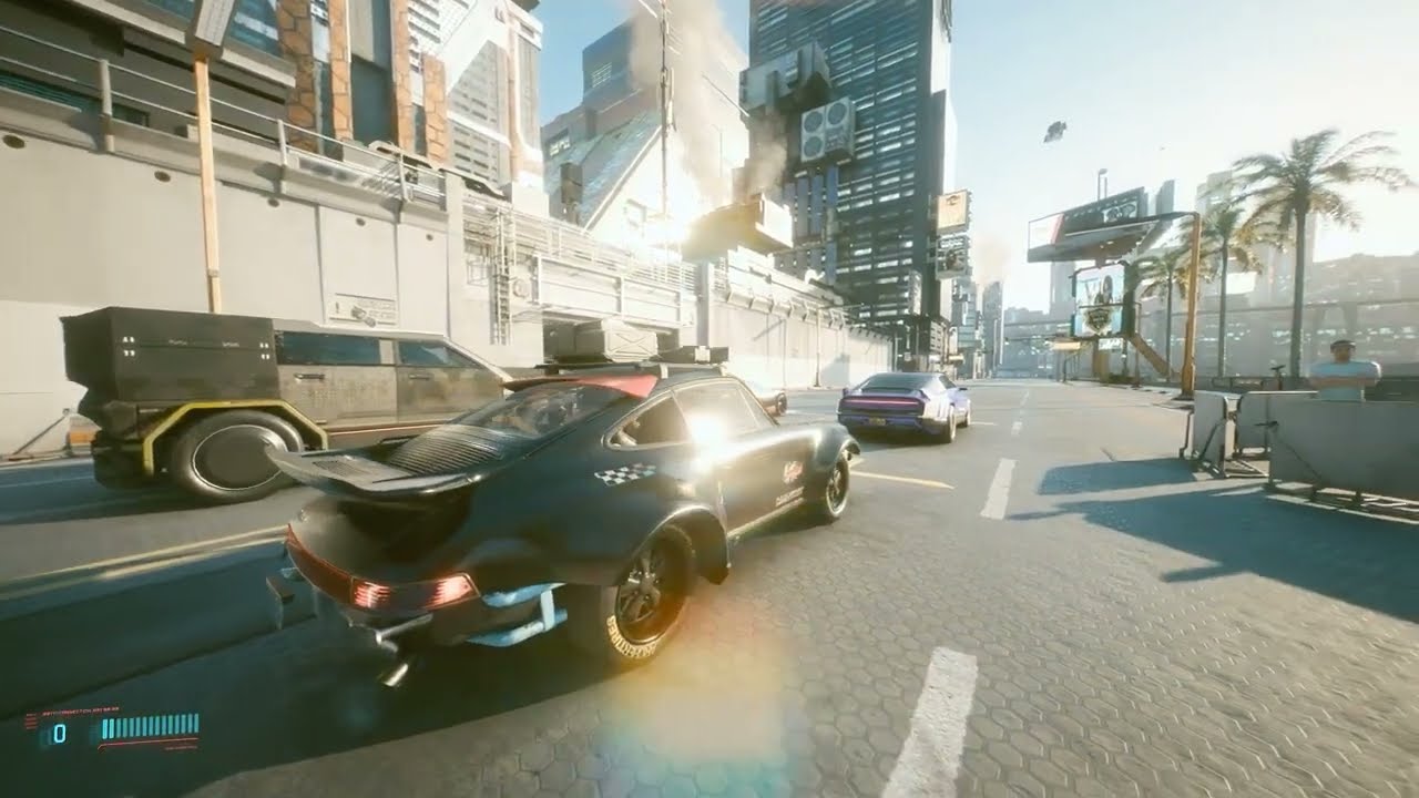 Cyberpunk 2077 Gameplay UNREAL ENGINE 5 REMASTER 4k GRAFIC - Cyberpunk 2077 videos