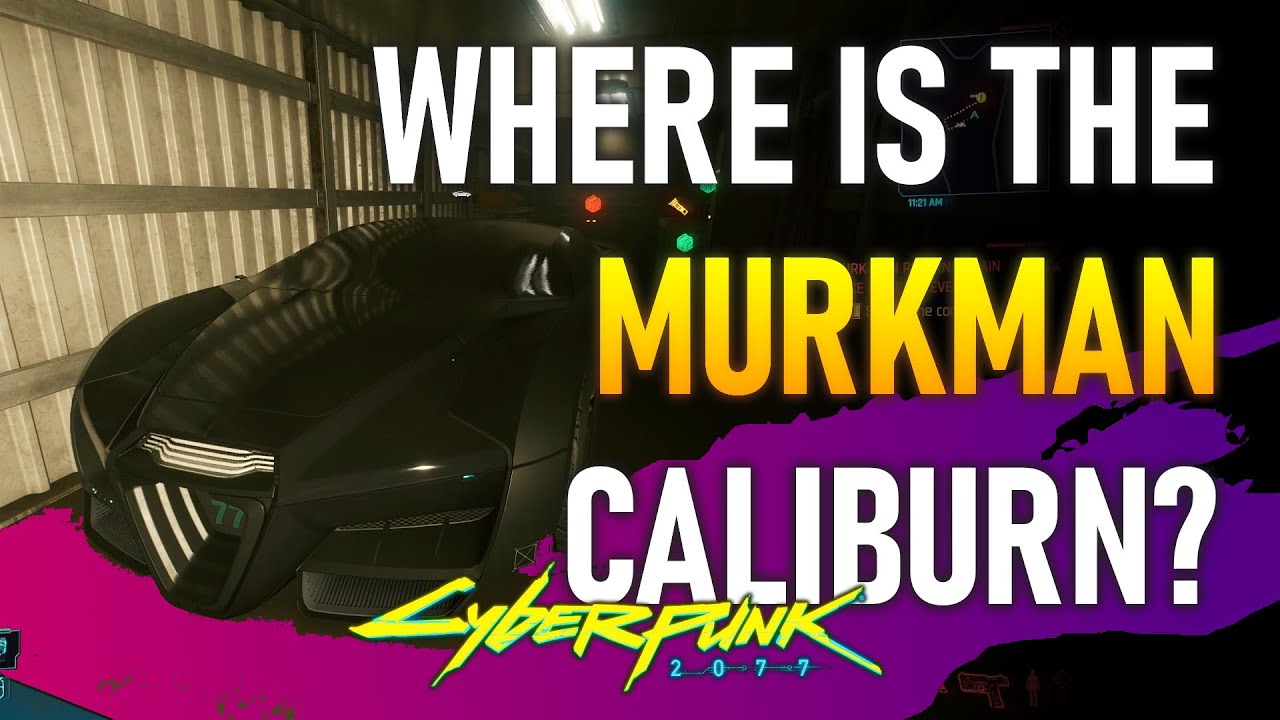 Cyberpunk 2077: How to get the FREE Rayfield Cailburn | Murkman Car ...