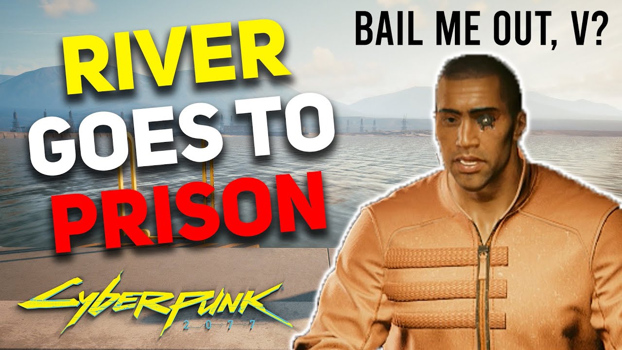 Cyberpunk 2077 River Goes To Jail In A Hidden Ending The Hunt Quest
