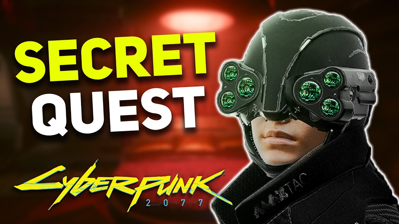 Cyberpunk 2077 - SECRET UNMARKED QUEST Ties Back to 2013 Trailer ...