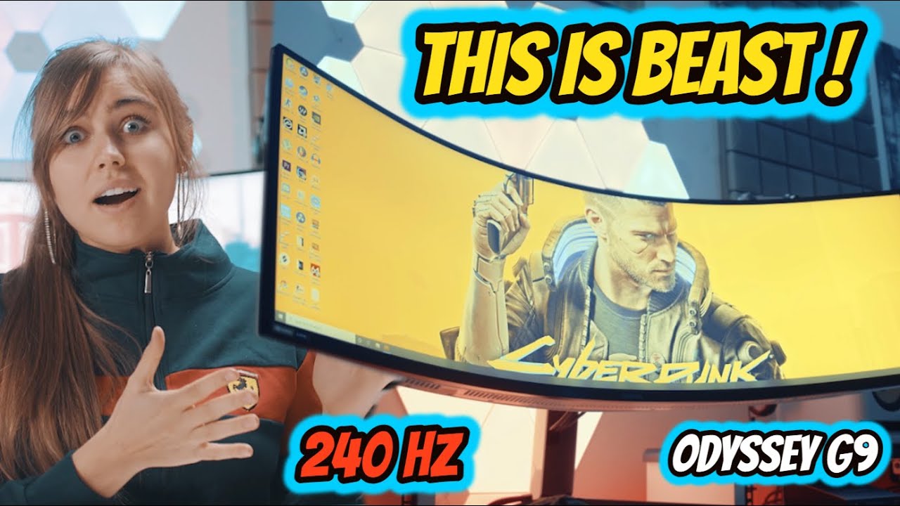 BEAST MONITOR - Samsung Odyssey G9 ready for Cyberpunk 2077 - Cyberpunk ...