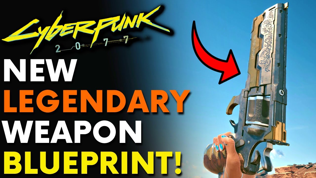 Cyberpunk 2077 - New Legendary Blueprint For Amnesty Revolver! | Patch ...