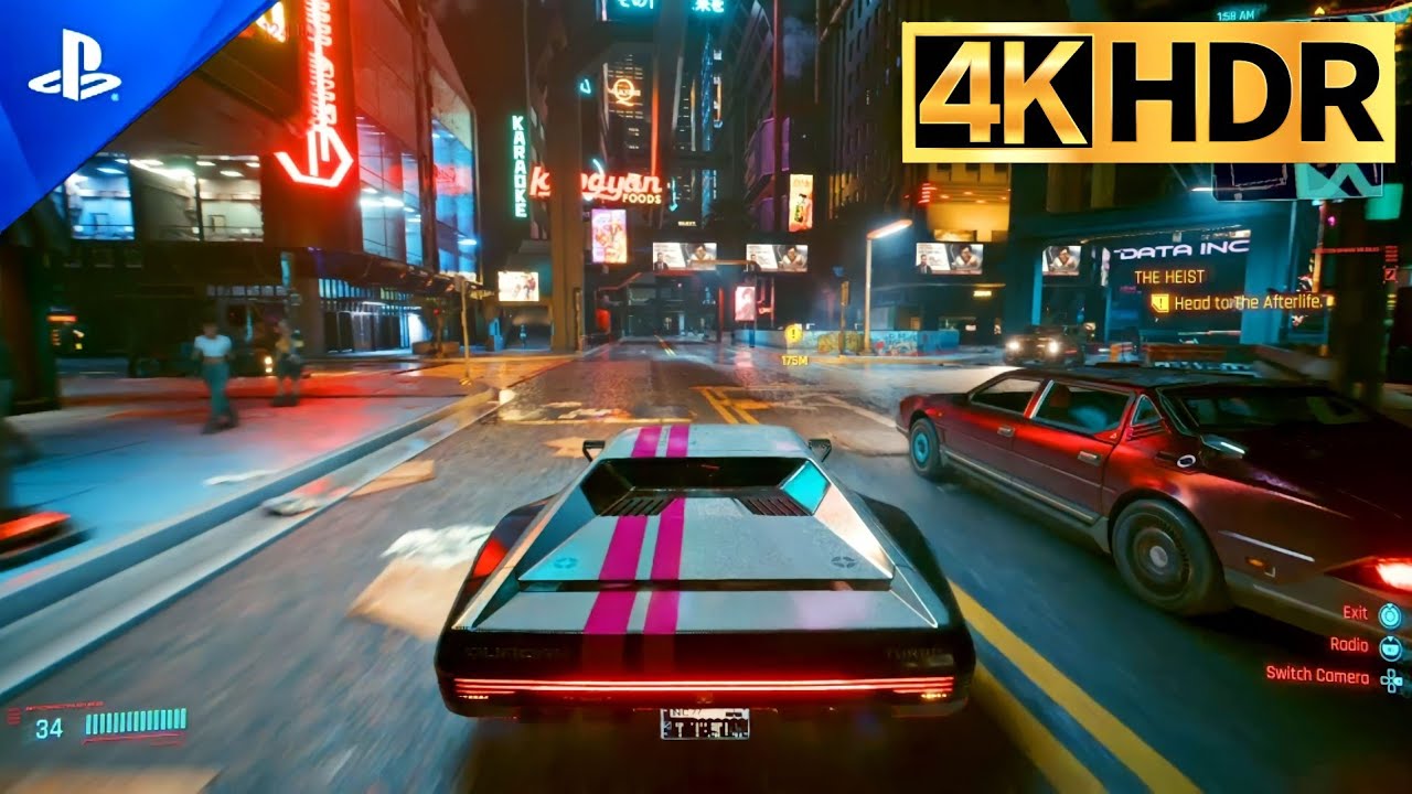 Cyberpunk 2077 Ray Tracing PS5 Gameplay 4K ULTRA HD - Cyberpunk 2077 videos