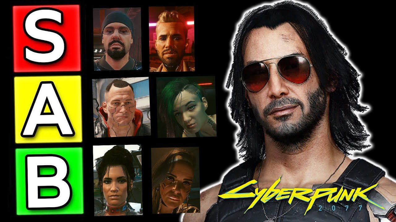 Cyberpunk 2077 ULTIMATE CHARACTER TIER LIST - Cyberpunk 2077 videos